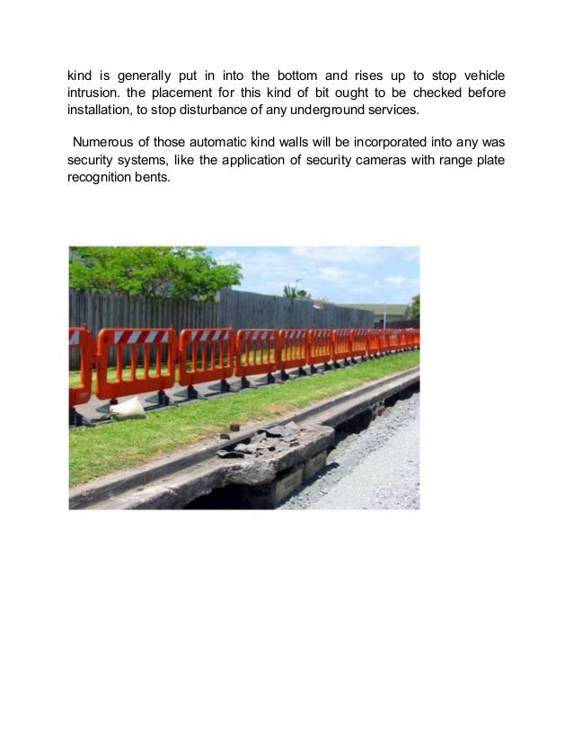 Safety barriers | PDF