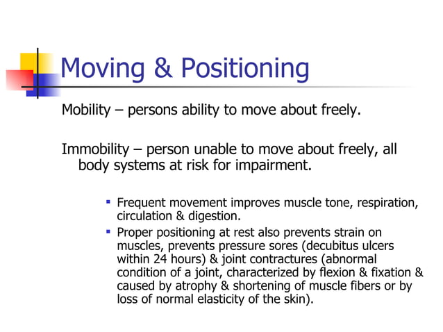 NurseReview.Org - Safety Basic Body Mechanics | PPT | First Aid | Injuries