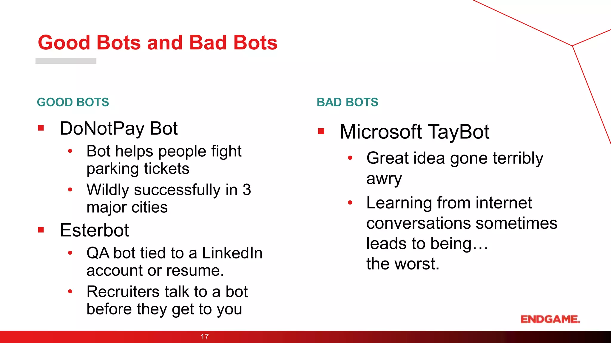 Safety Bot Guaranteed -- Shmoocon 2017 | PPT
