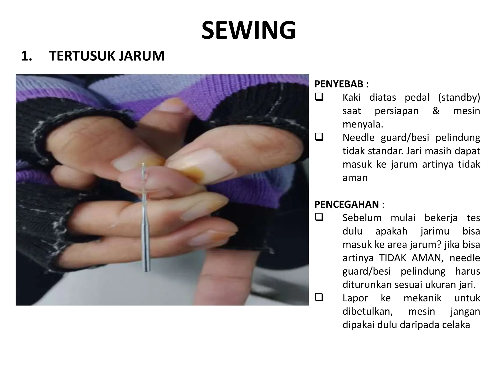 Safety Briefing in Garment for Prepared. | PPTX