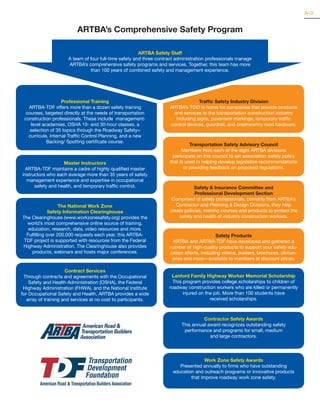 Work Zone Safety Brochure | PDF