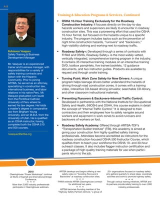 Work Zone Safety Brochure | PDF