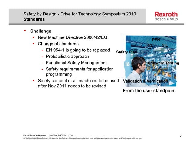 Safety by Design: Soft Safety, Safe PLC and Integrated Drive Technology ...