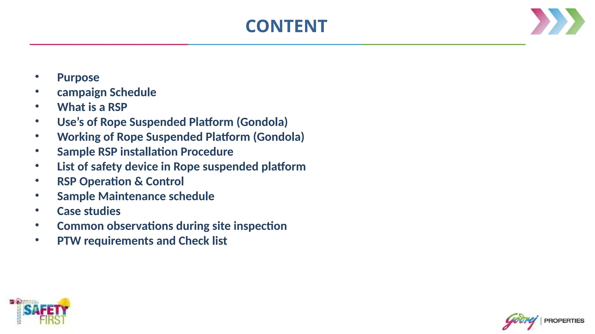 Safety Campaign - RSP Final.pptx for construction industry | PPTX