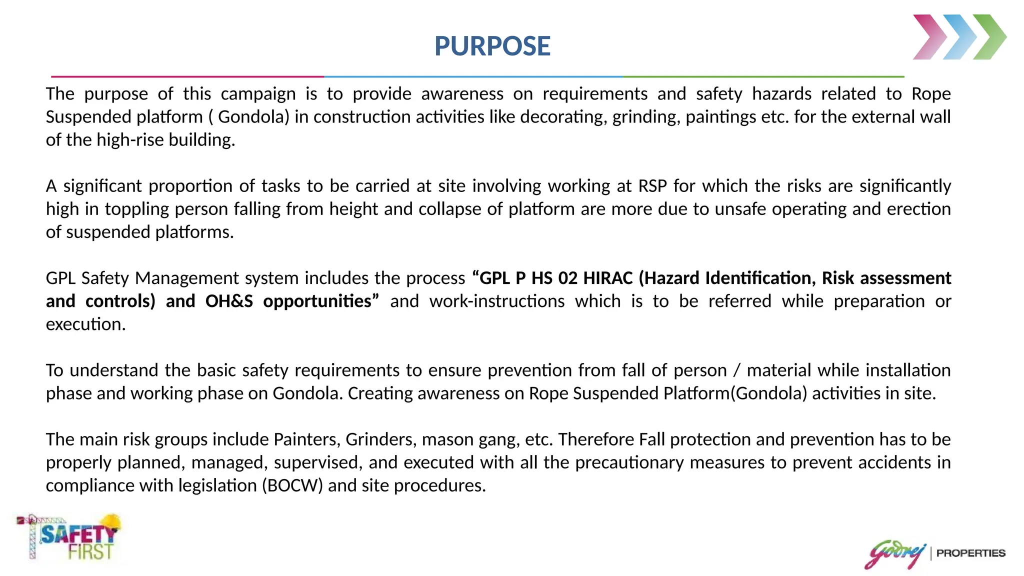 Safety Campaign - RSP Final.pptx for construction industry | PPTX