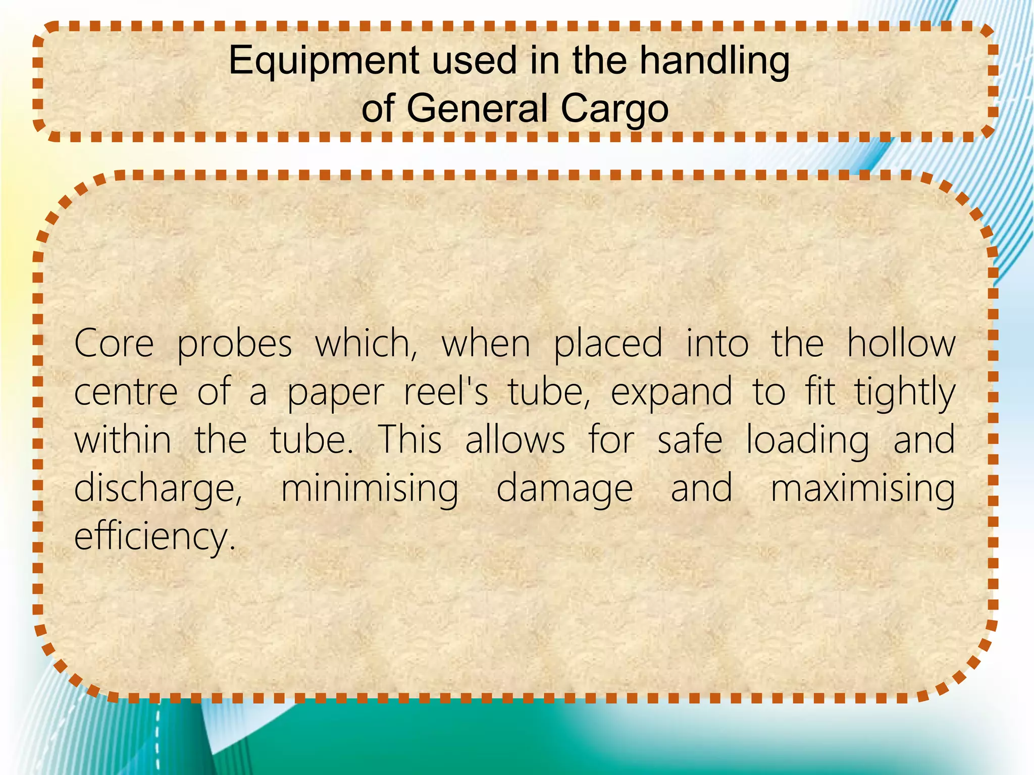 Safety Cargo Handling Equipment | PPT