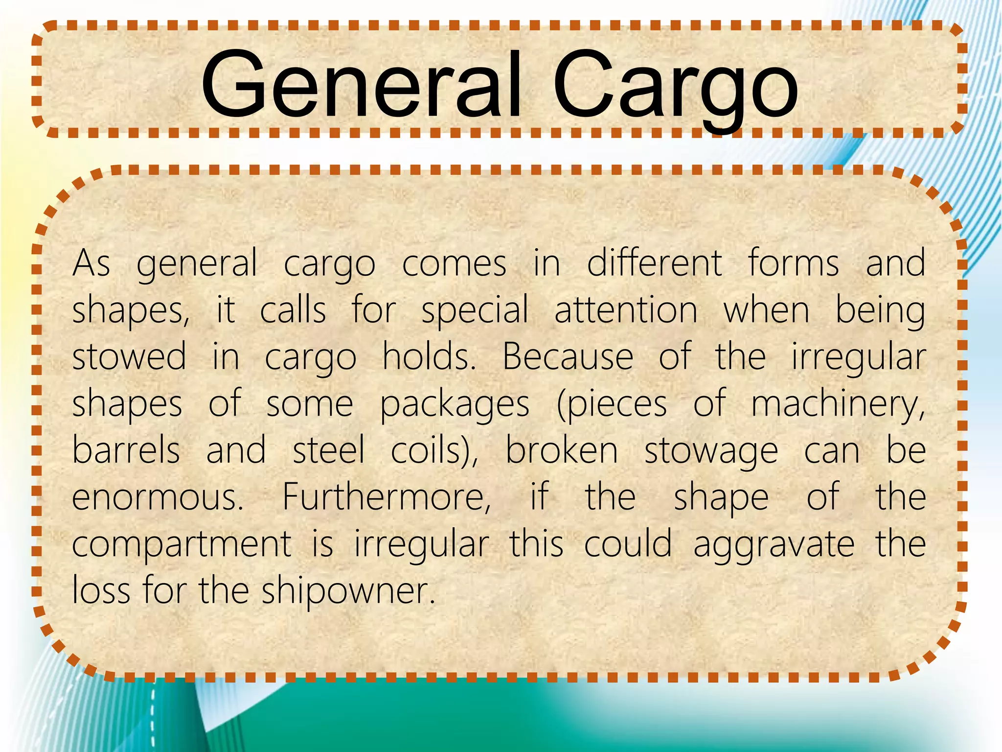 Safety Cargo Handling Equipment | PPT