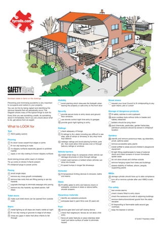 Residential property safety check diagram | PDF