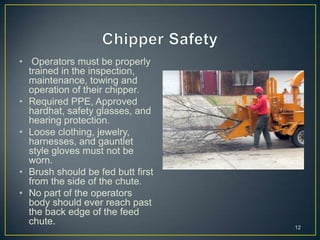 Safety, climbing, and working in trees | PPTX