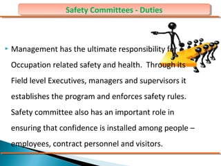 Safety commitee meeting | PPT