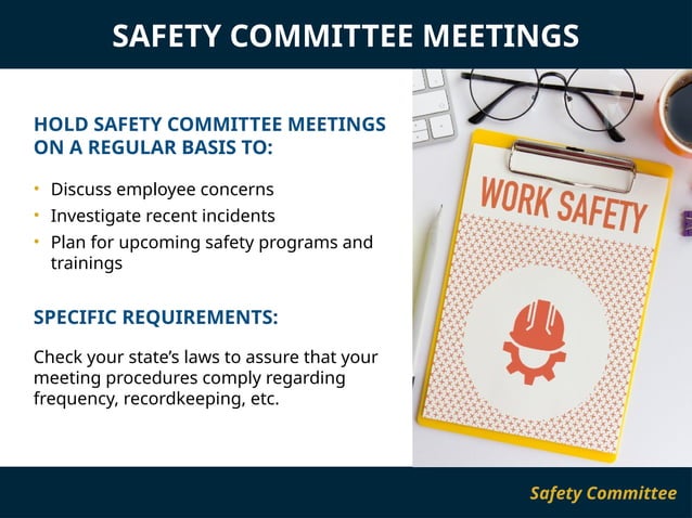 Safety Committee Formation 2024 PowerPoint | PPTX
