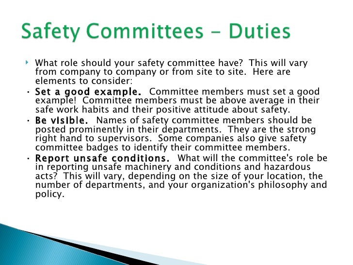 Safety Committees Duties 1 safety-committees-duties-1