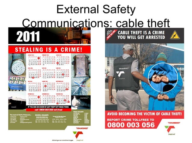 Transnet Freight RAil - Safety communications 2011 | PPT