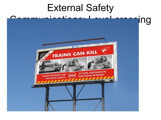 Transnet Freight RAil - Safety communications 2011 | PPT