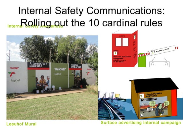 Transnet Freight RAil - Safety communications 2011 | PPT