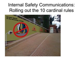 Transnet Freight RAil - Safety communications 2011 | PPT