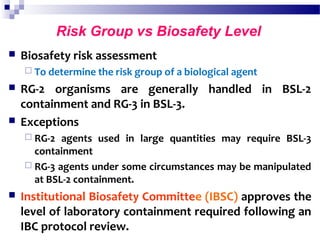 Safety considerations and guidelines veterinary microbiology laboratory ...