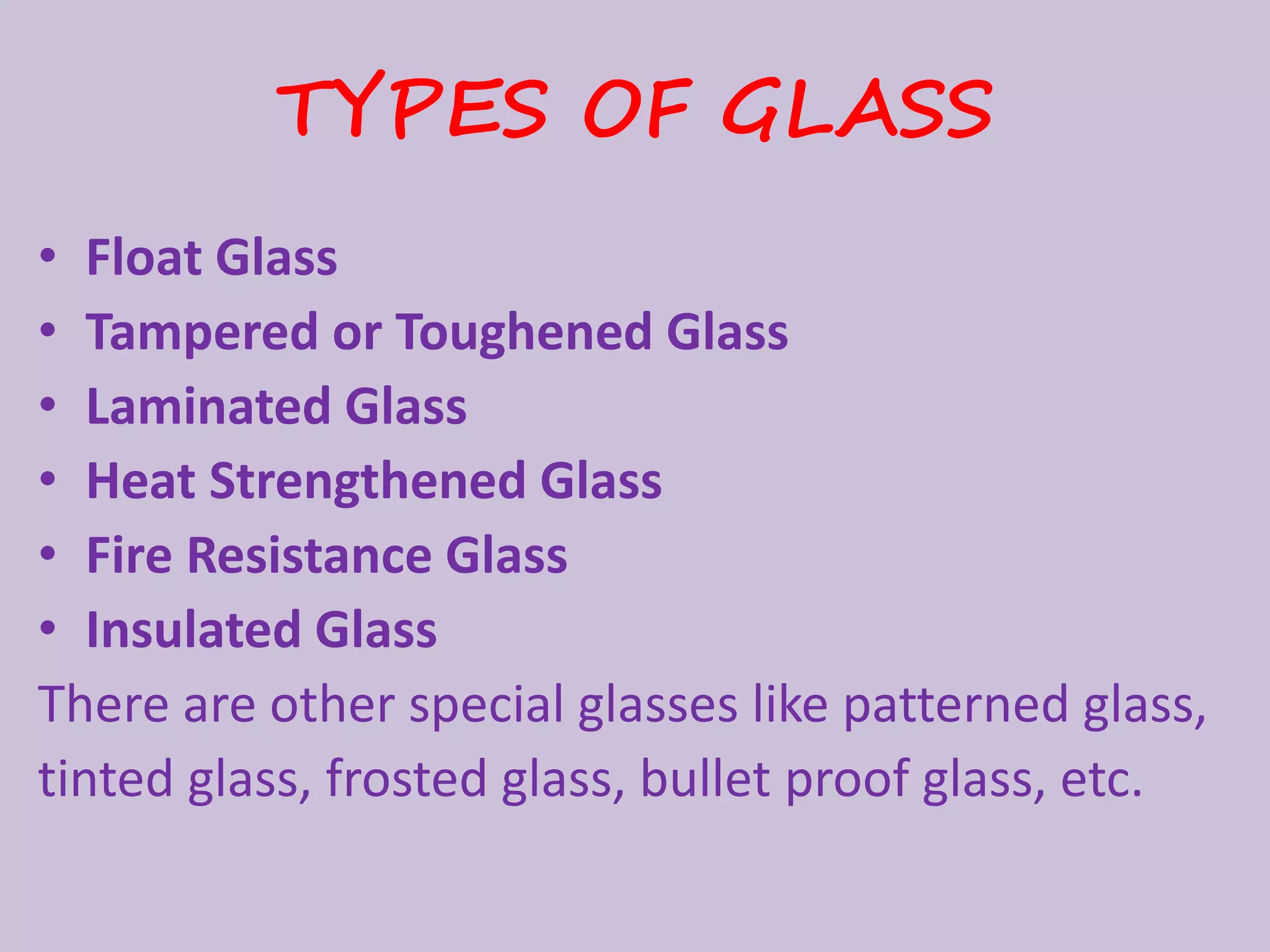 Safety considerations for use of glass in buildings | PPTX