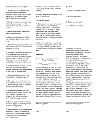 Safety contract | DOC