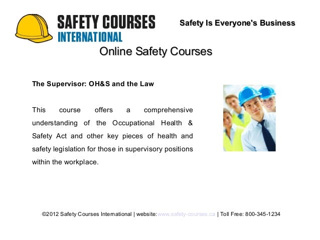 Health and Safety Training Courses