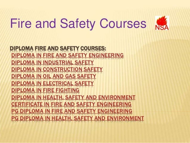 Safety courses