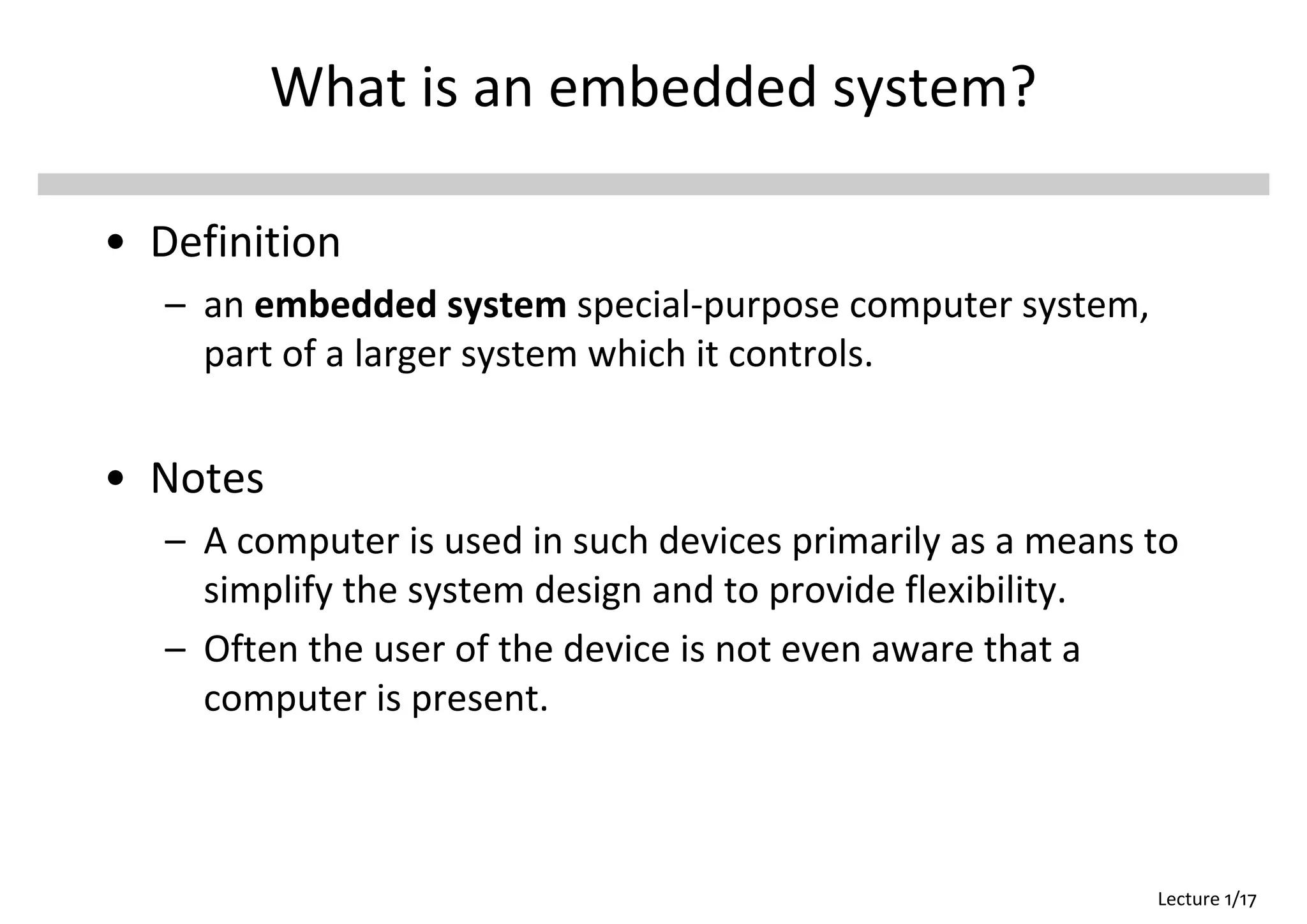 Safety-Critical Embedded Systems Course | PPT