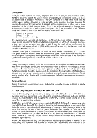 Safety criticalc++ | PDF | Programming Languages | Computing