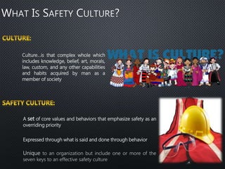 7 Keys for Creating a Safety Culture | PPTX
