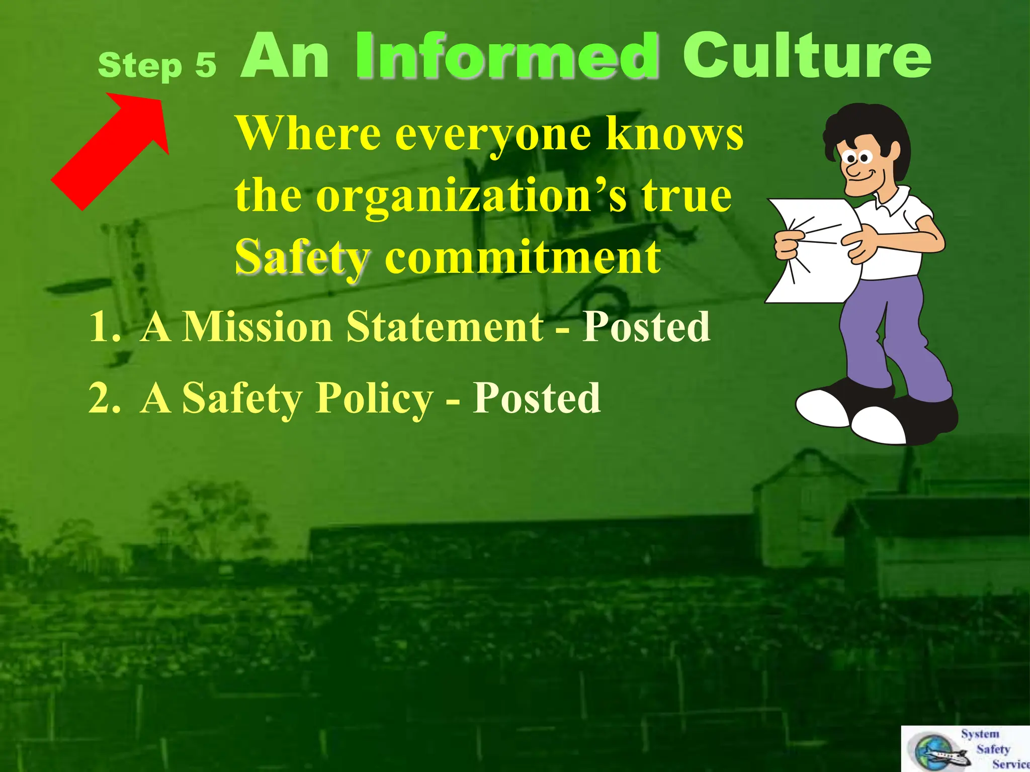 safety culture. What it is and the six steps to achieve it | PPT