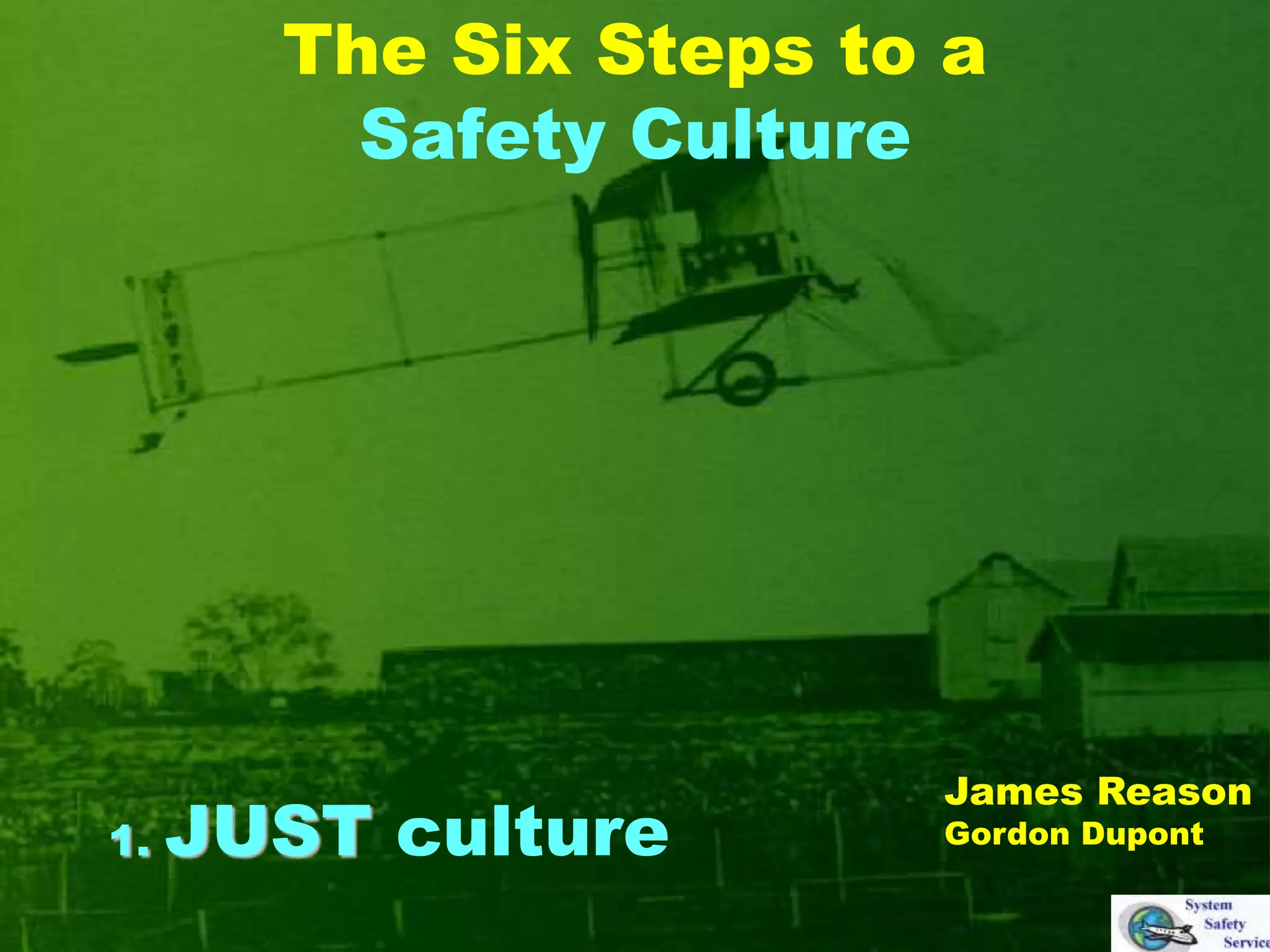 safety culture. What it is and the six steps to achieve it | PPT