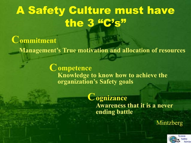 safety culture. What it is and the six steps to achieve it | PPT