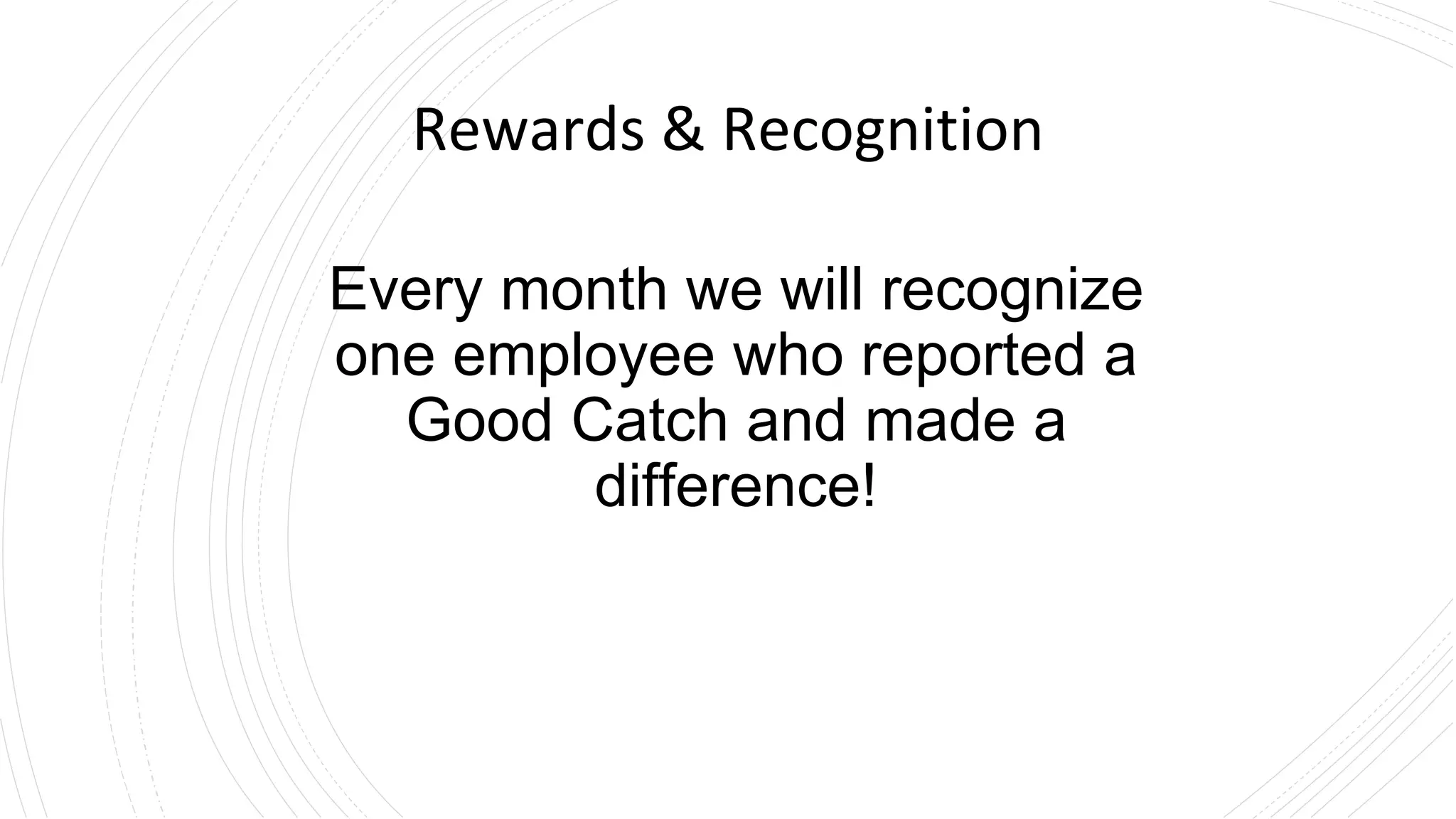 Safety Culture & Good Catch Program | PPTX