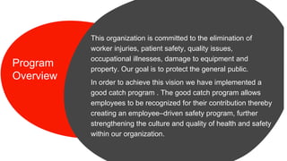 Safety Culture & Good Catch Program | PPTX