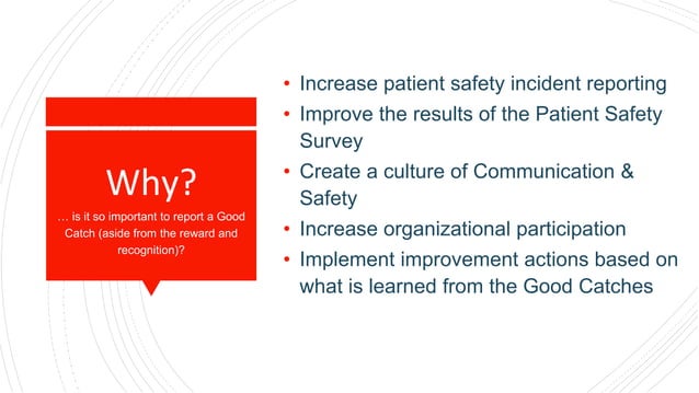 Safety Culture & Good Catch Program | PPTX