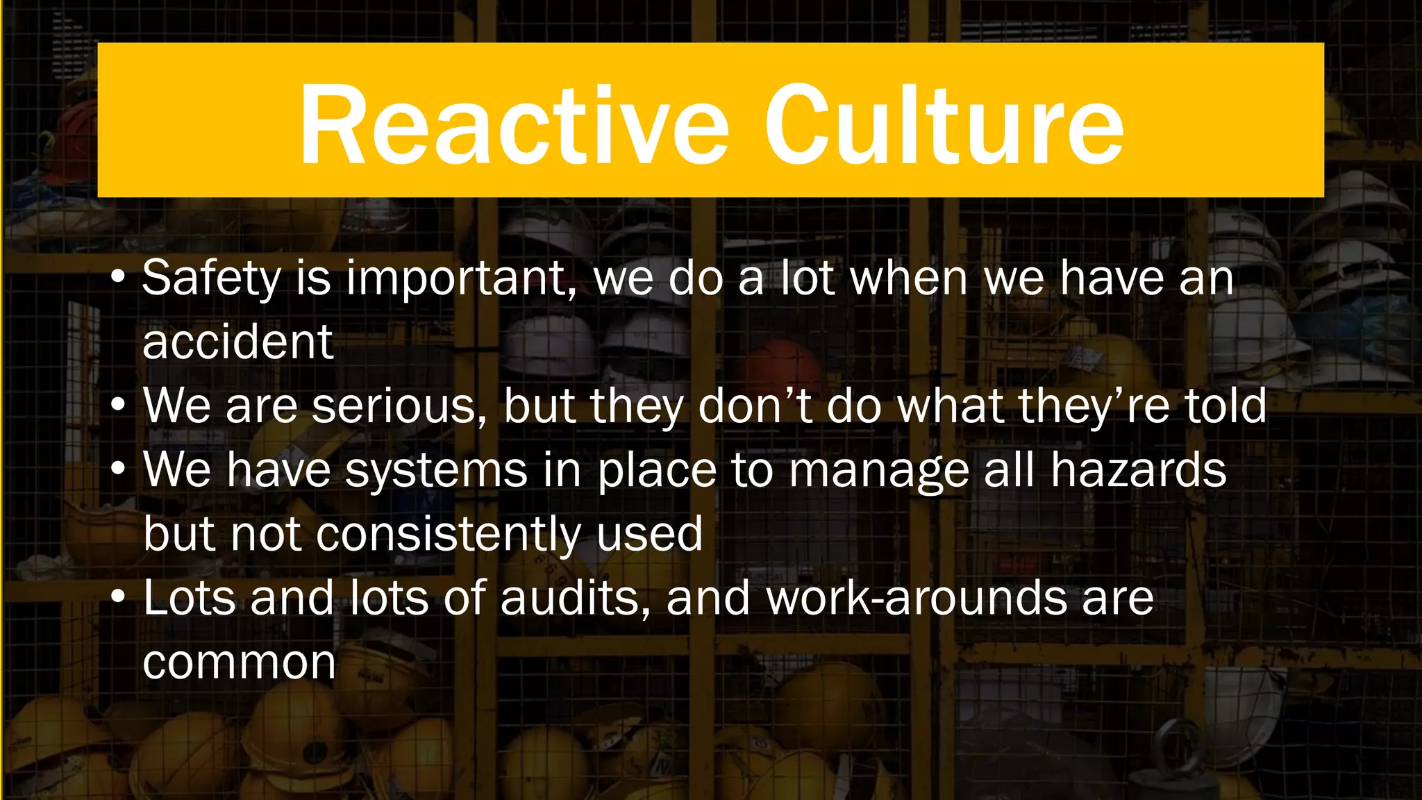Transforming Safety Culture: From Good to Great | PDF