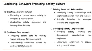 a complete power point presentation Safety Cultures | PDF