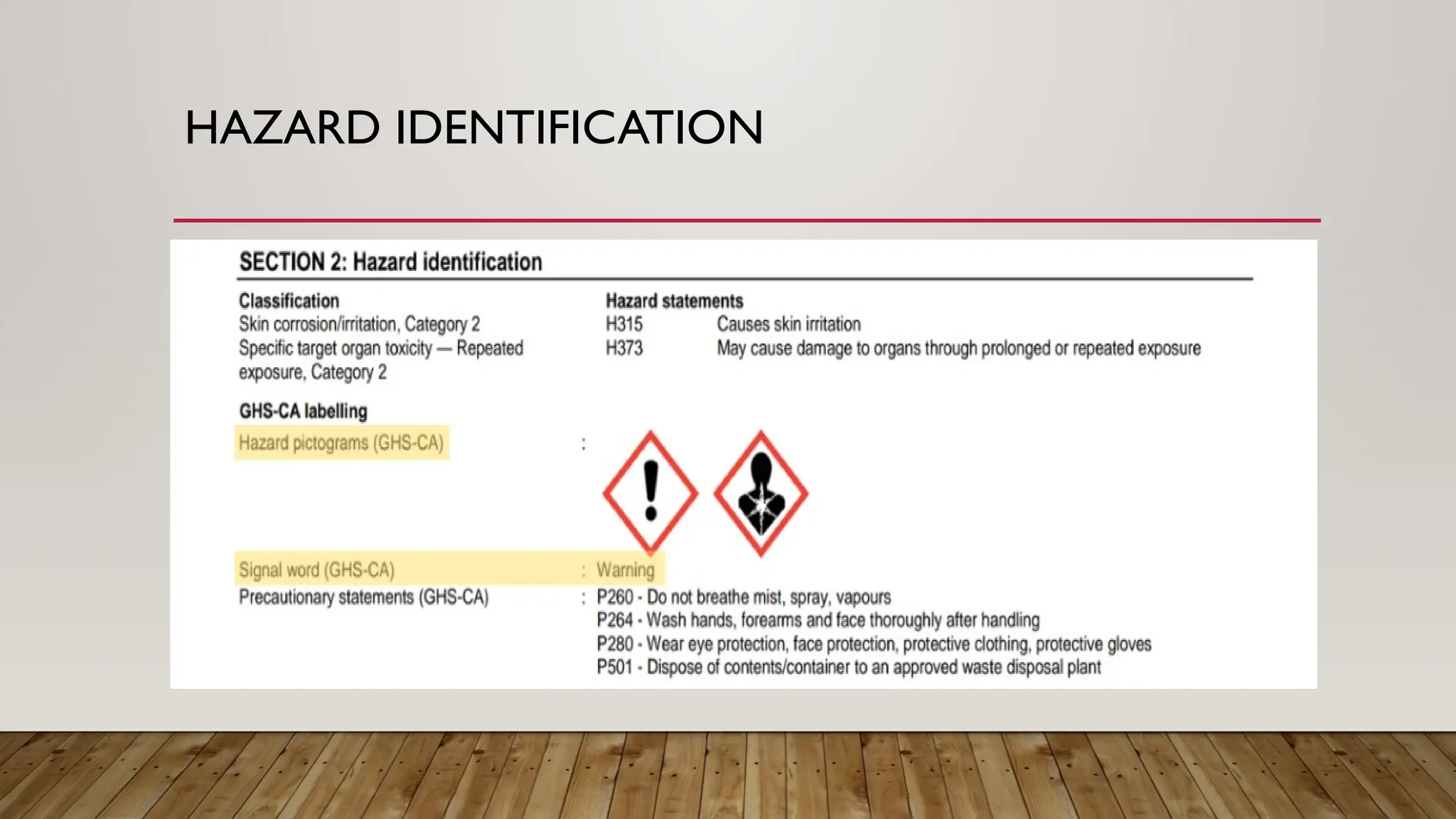Safety Data Sheets in the medical laboratory | PPTX