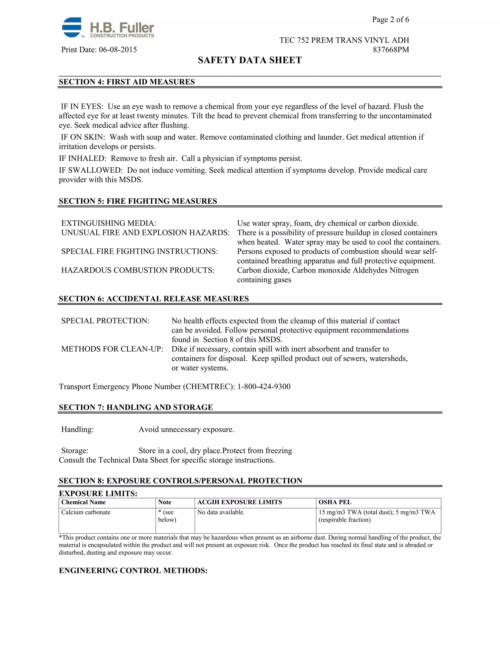 Safety Dat Sheet for Glue.pdf