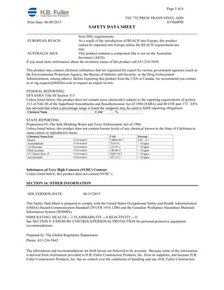 Safety Dat Sheet for Glue.pdf