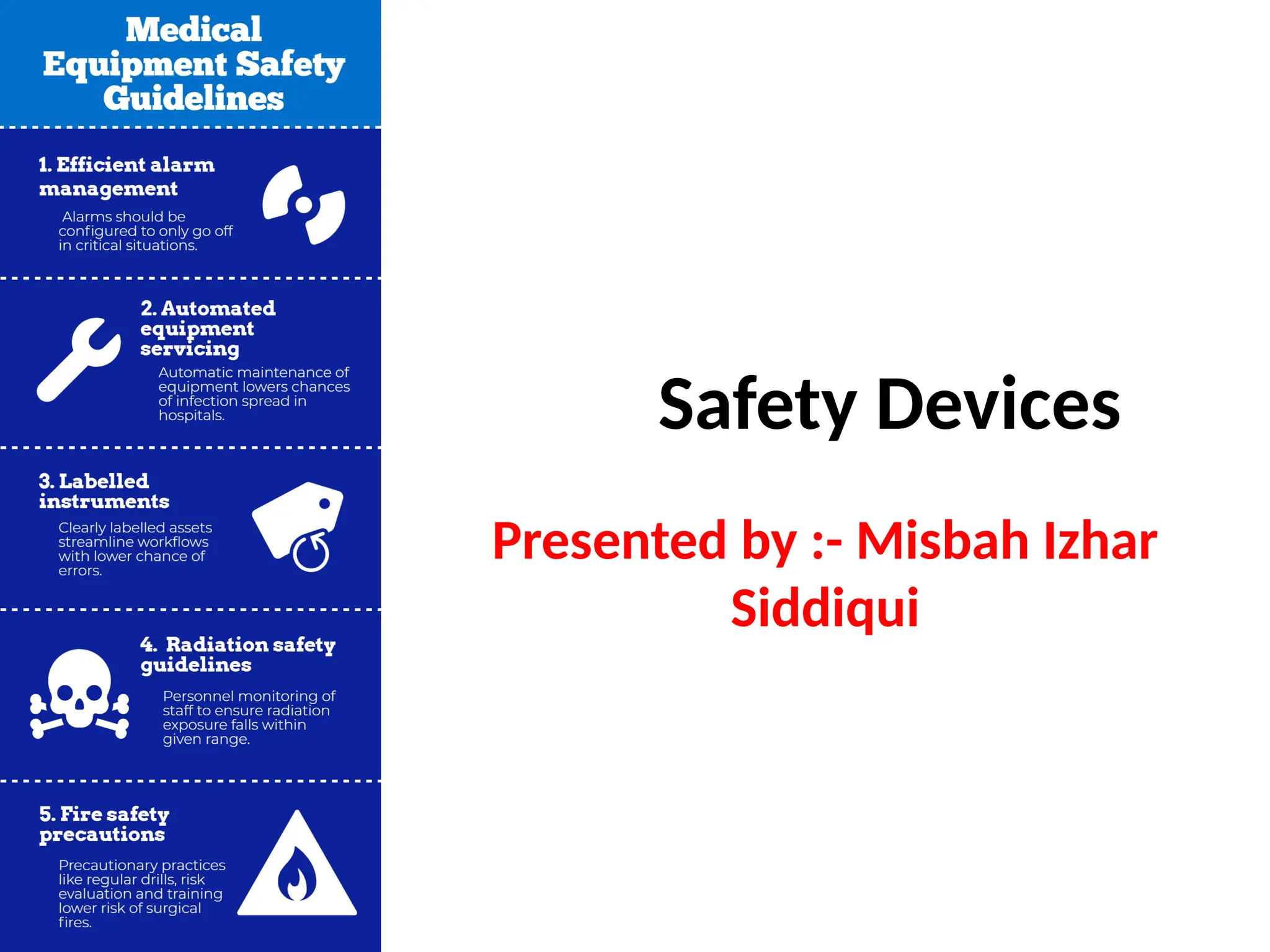 safety Devices and their uses in hospitals.pptx