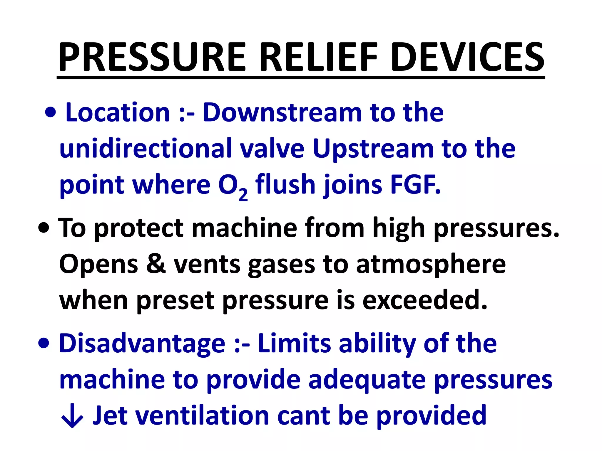 SAFETY FEATURES OF ANAESTHESIA MACHINE | PPTX