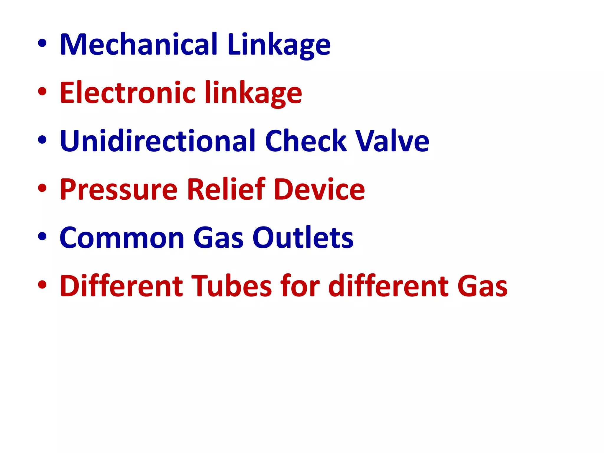 SAFETY FEATURES OF ANAESTHESIA MACHINE | PPTX