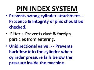 SAFETY FEATURES OF ANAESTHESIA MACHINE | PPTX