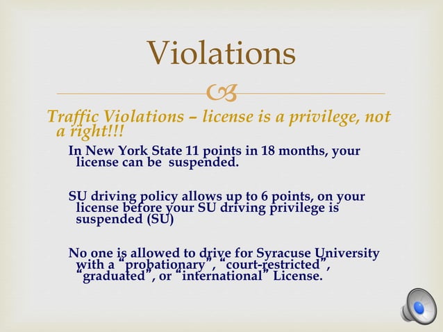 Safety driving presentation | PPSX