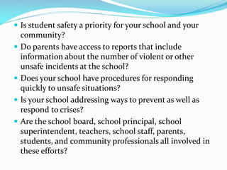 Safety education | PDF