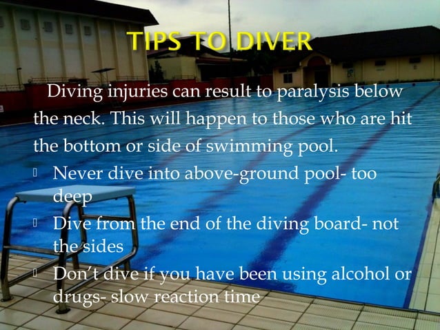 Safety education -swimming pool | PPT