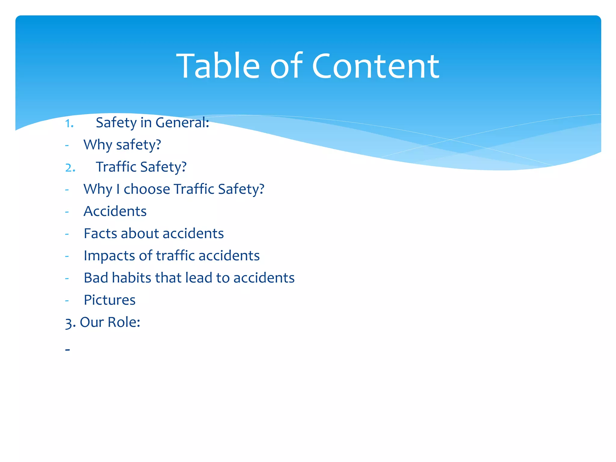 Safety education presentation (eng version) | PPT