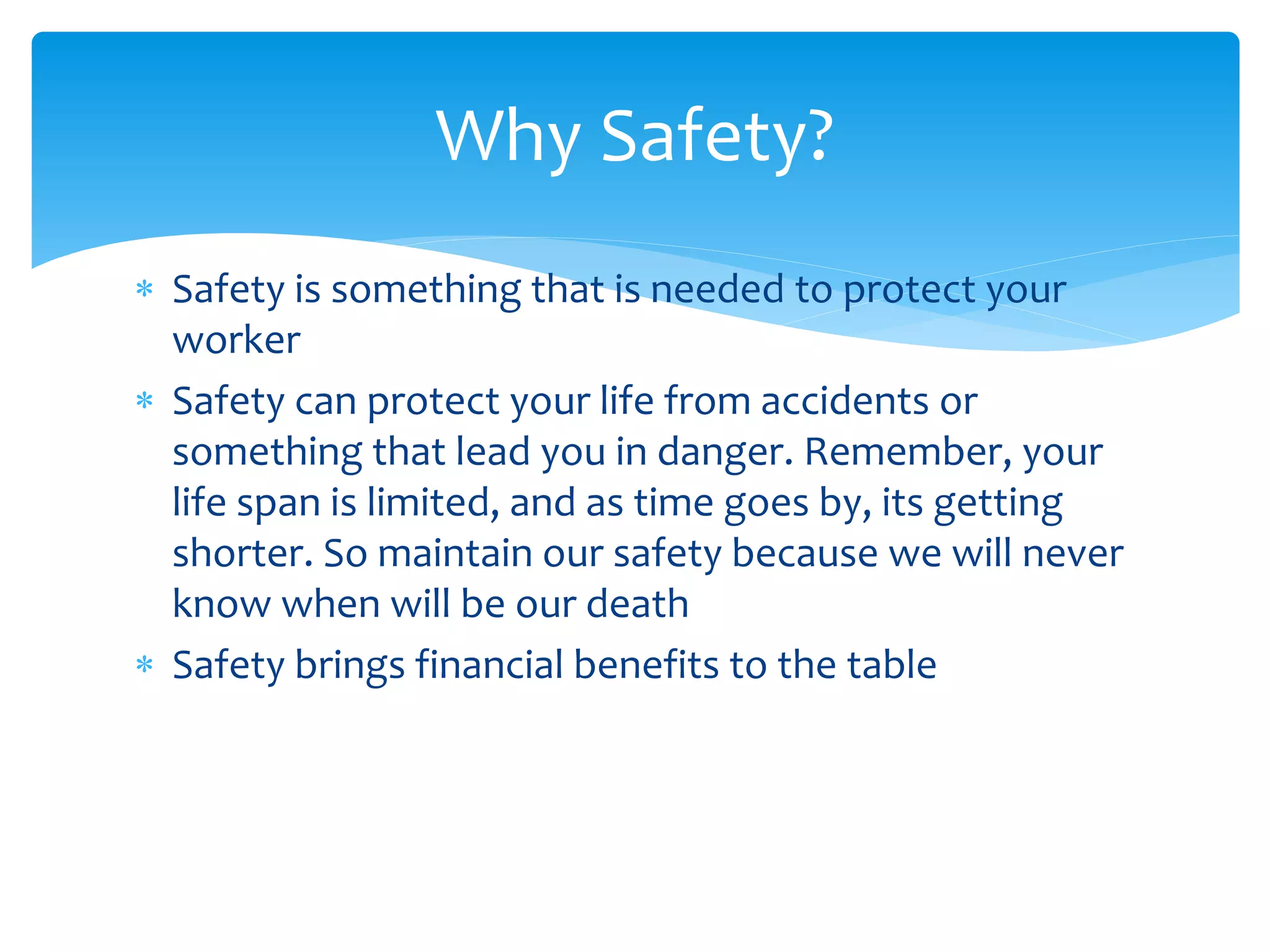Safety education presentation (eng version) | PPT