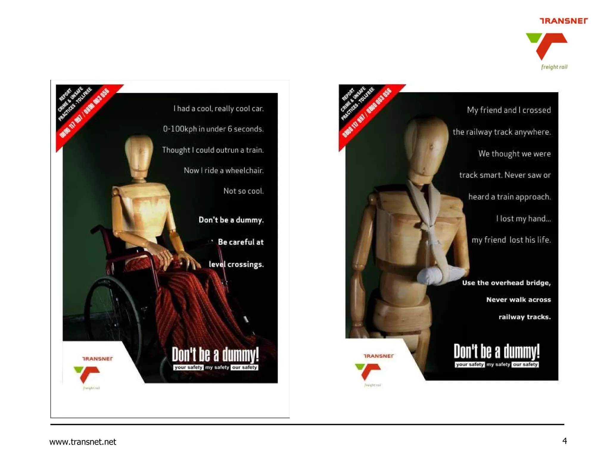 Transnet Freight Rail - Safety elements 2011 | PPT