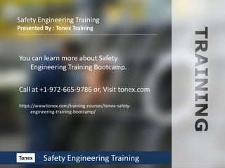 Safety Engineering Training, Learn All The Machinery Safety Regulations ...